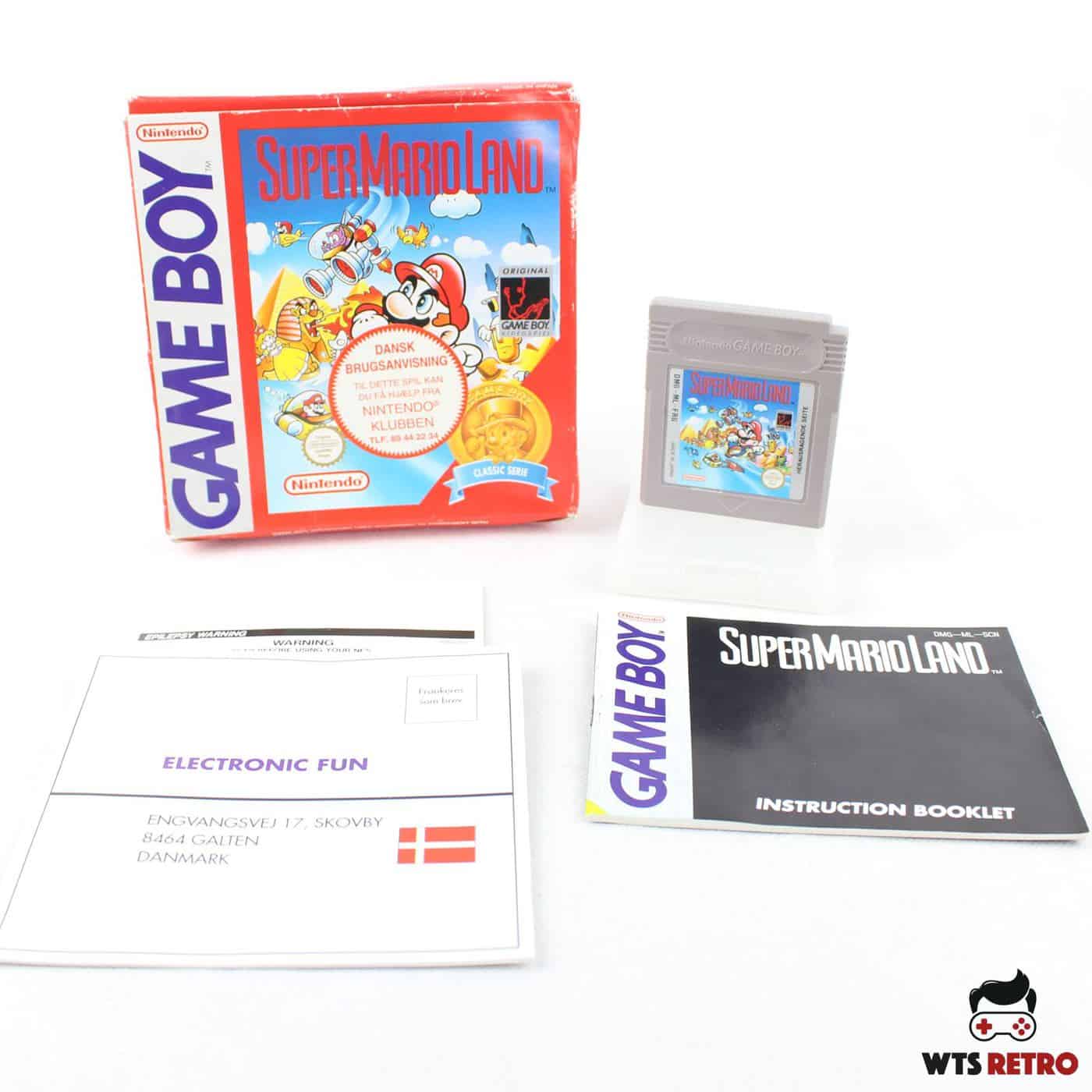 Super Mario Land (Game Boy - Boxed - SCN)