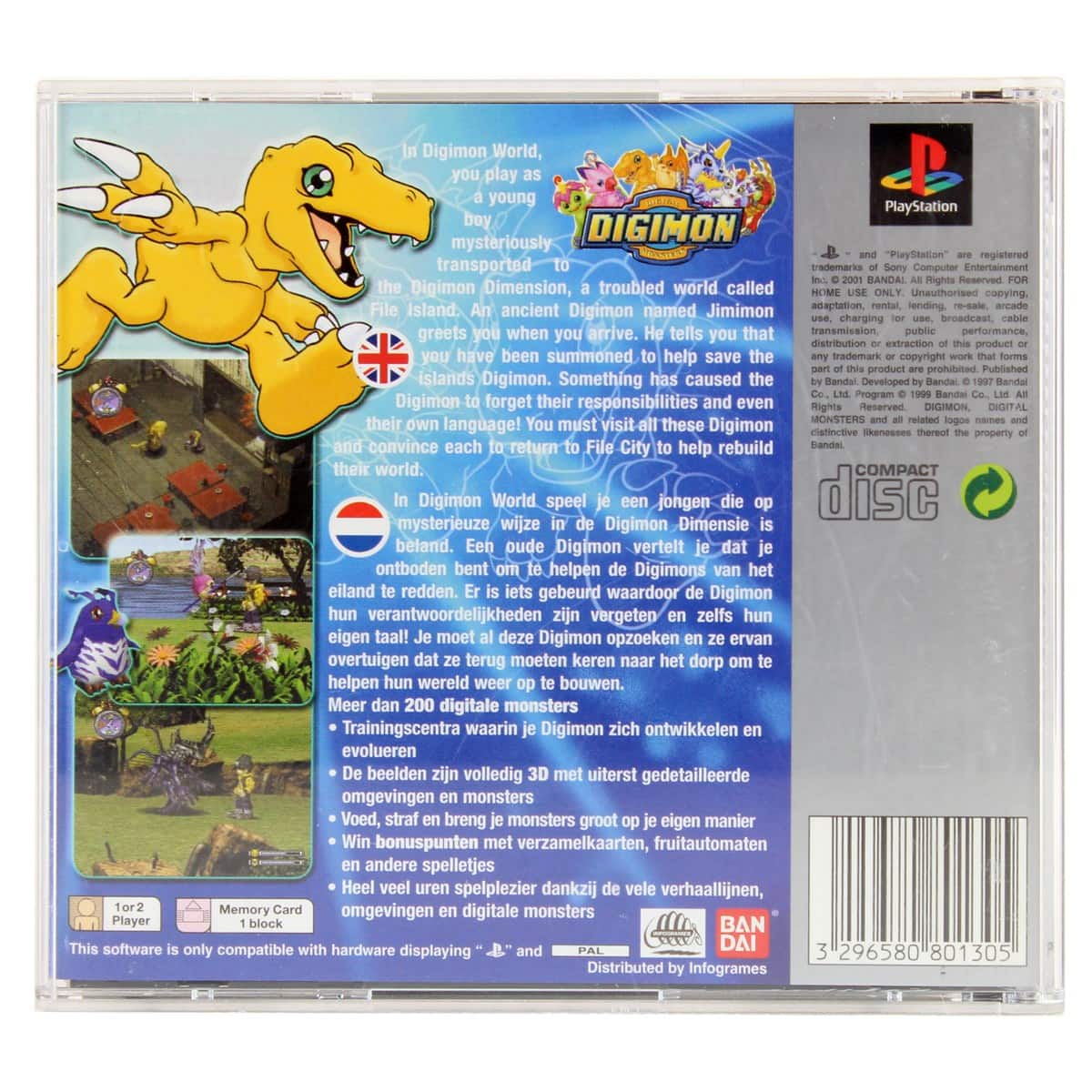 Digimon World (PS1) - WTS Retro - Køb spillet her