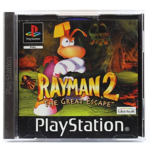 Rayman 2: The Great Escape (PS1) - WTS Retro - Køb spillet her