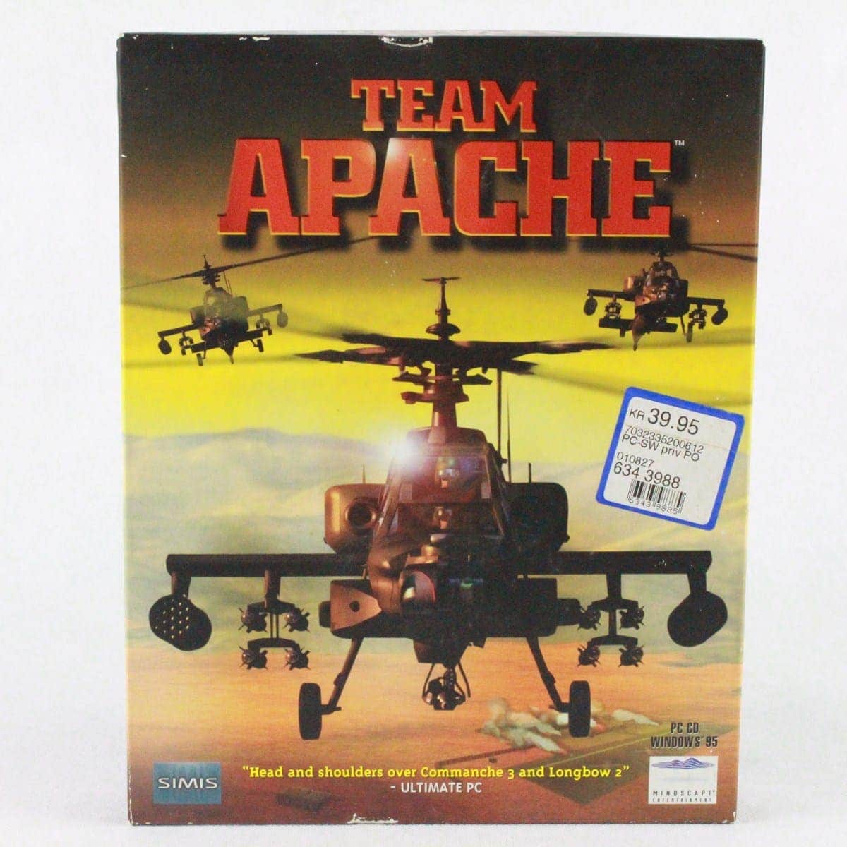 Team Apache (PC Big Box, 1998, Simis)