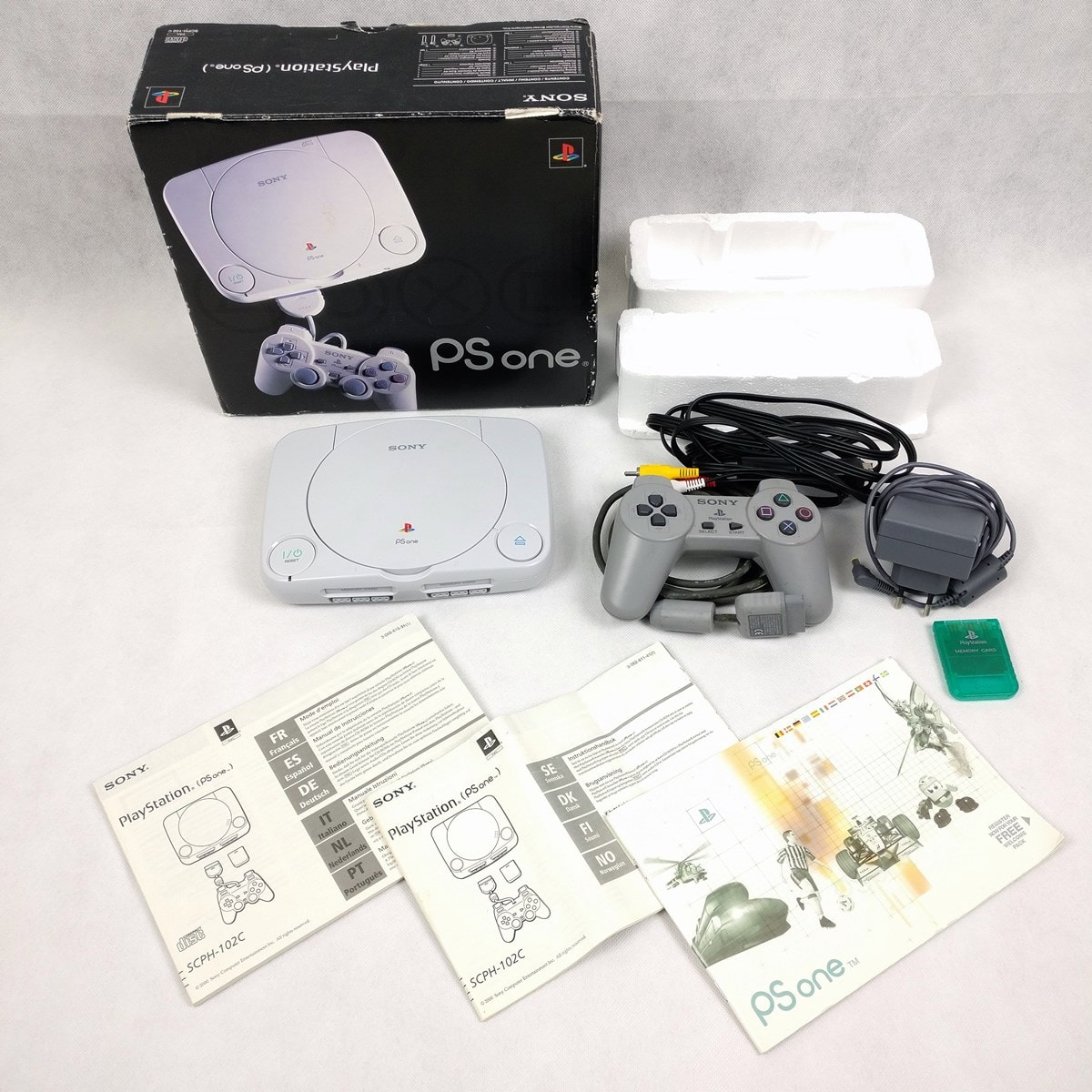 PSone konsol (Boxed) - WTS Retro - Køb her