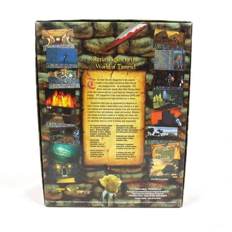 The Elder Scrolls: Chapter II - Daggerfall (PC Big Box)