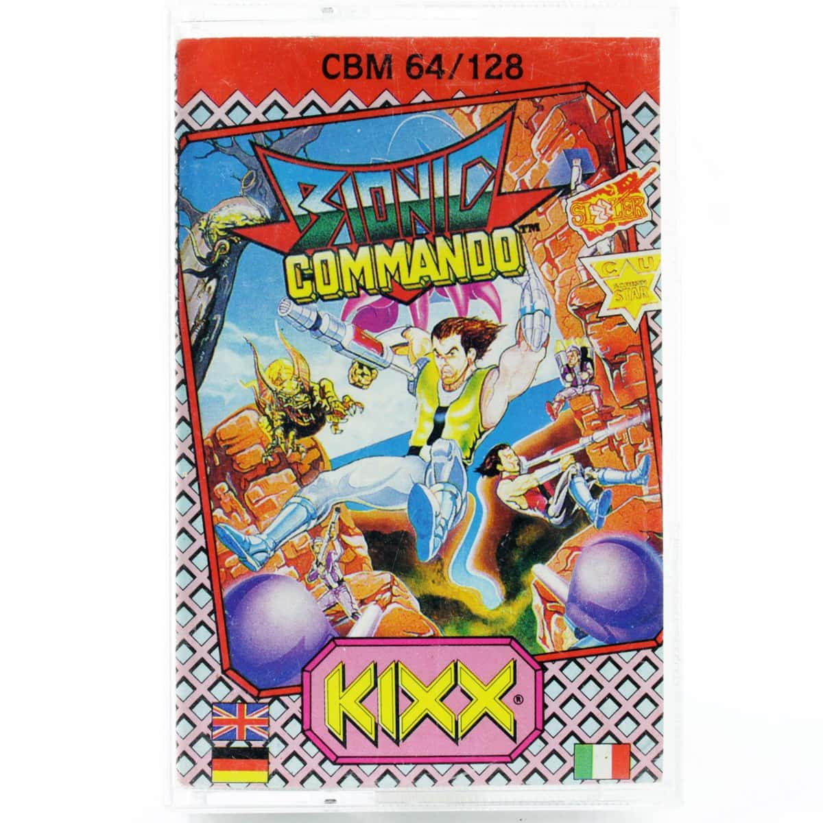 Bionic Commando (C64, Cassette - Kixx) - WTS Retro - Køb her