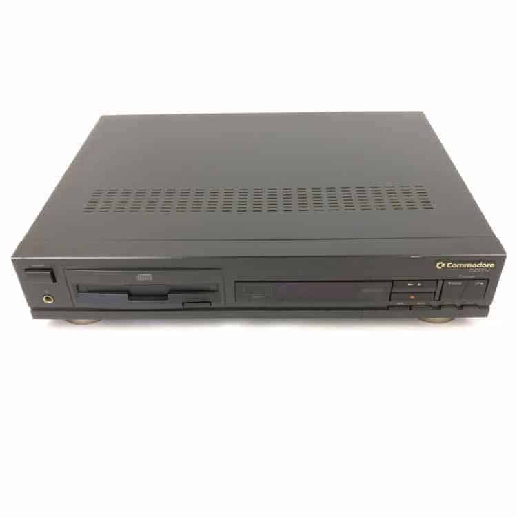 Commodore CDTV m. tastatur, caddy og remote