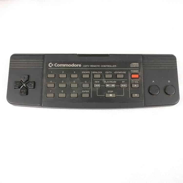 Commodore CDTV m. tastatur, caddy og remote