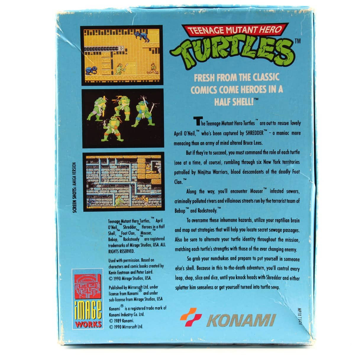 Teenage Mutant Hero Turtles (C64 Cassette) - WTS Retro