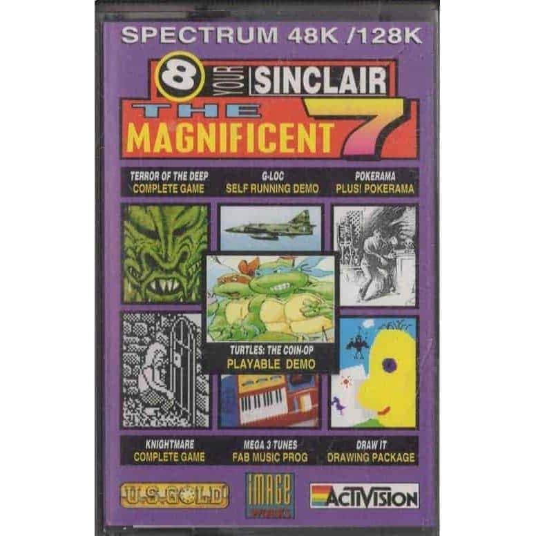 YS issue 71: Magnificent Seven 8 (Sinclair ZX Spectrum)