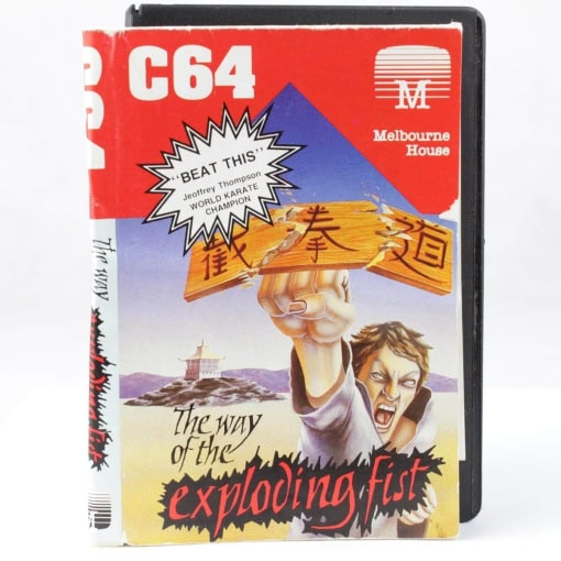 The Way of the Exploding Fist (C64 Cassette) - WTS Retro - Køb her