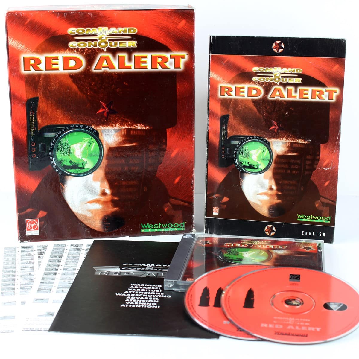 Command & Conquer: Red Alert (PC Big Box) - WTS Retro