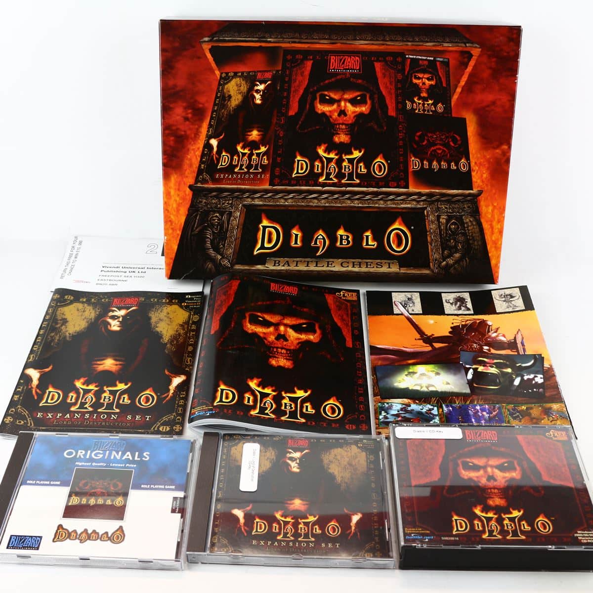 Diablo: Battle Chest (PC Big Box) - WTS Retro - Køb spillet her