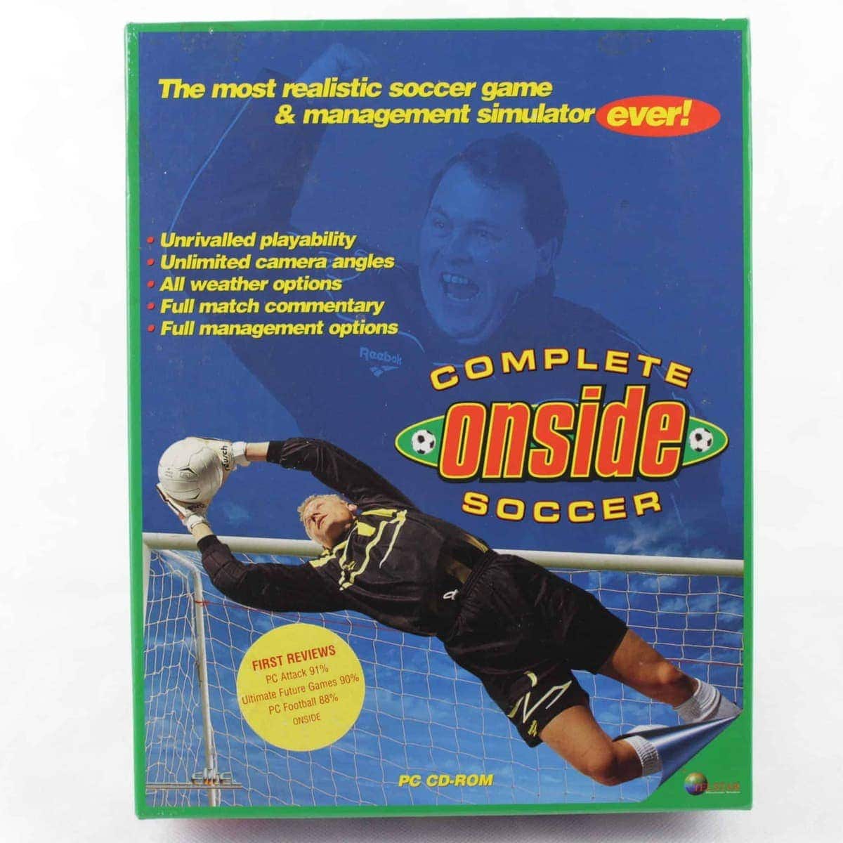 Complete Onside Soccer (PC Big Box, 1996, Motivetime)