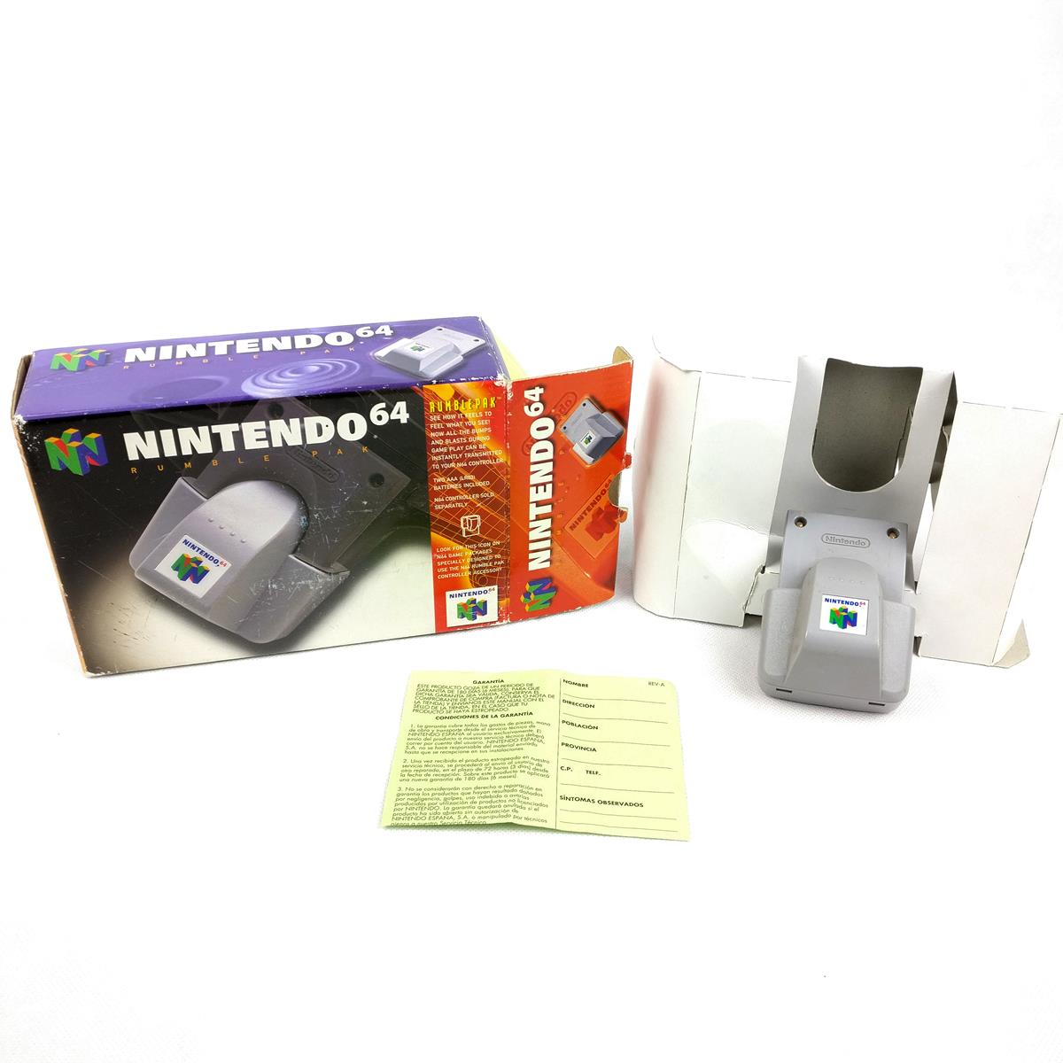 Nintendo 64 Rumble Pak (Boxed) - WTS Retro - Køb her