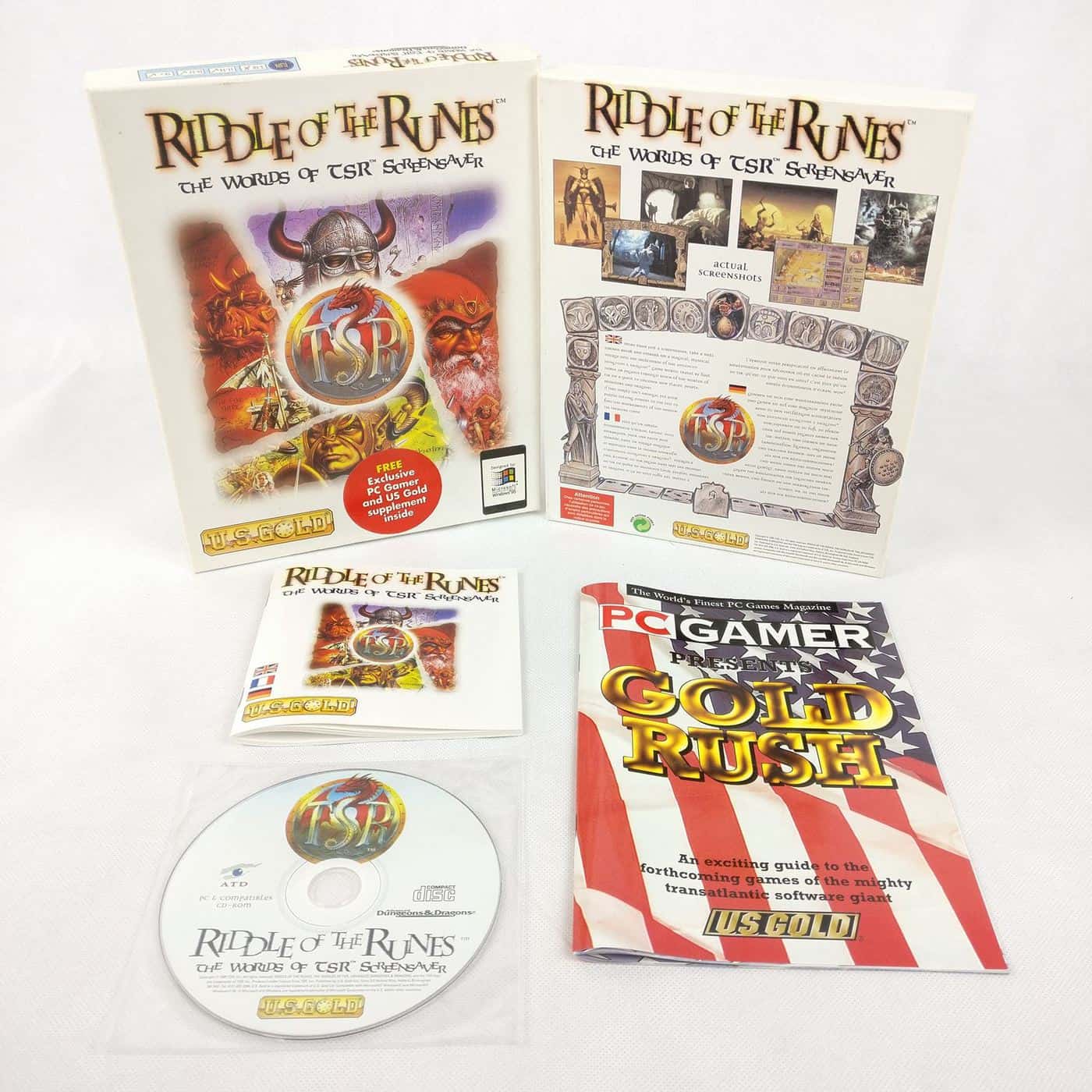 Riddle of the Runes: The World of TSR Screensaver (PC Big Box)