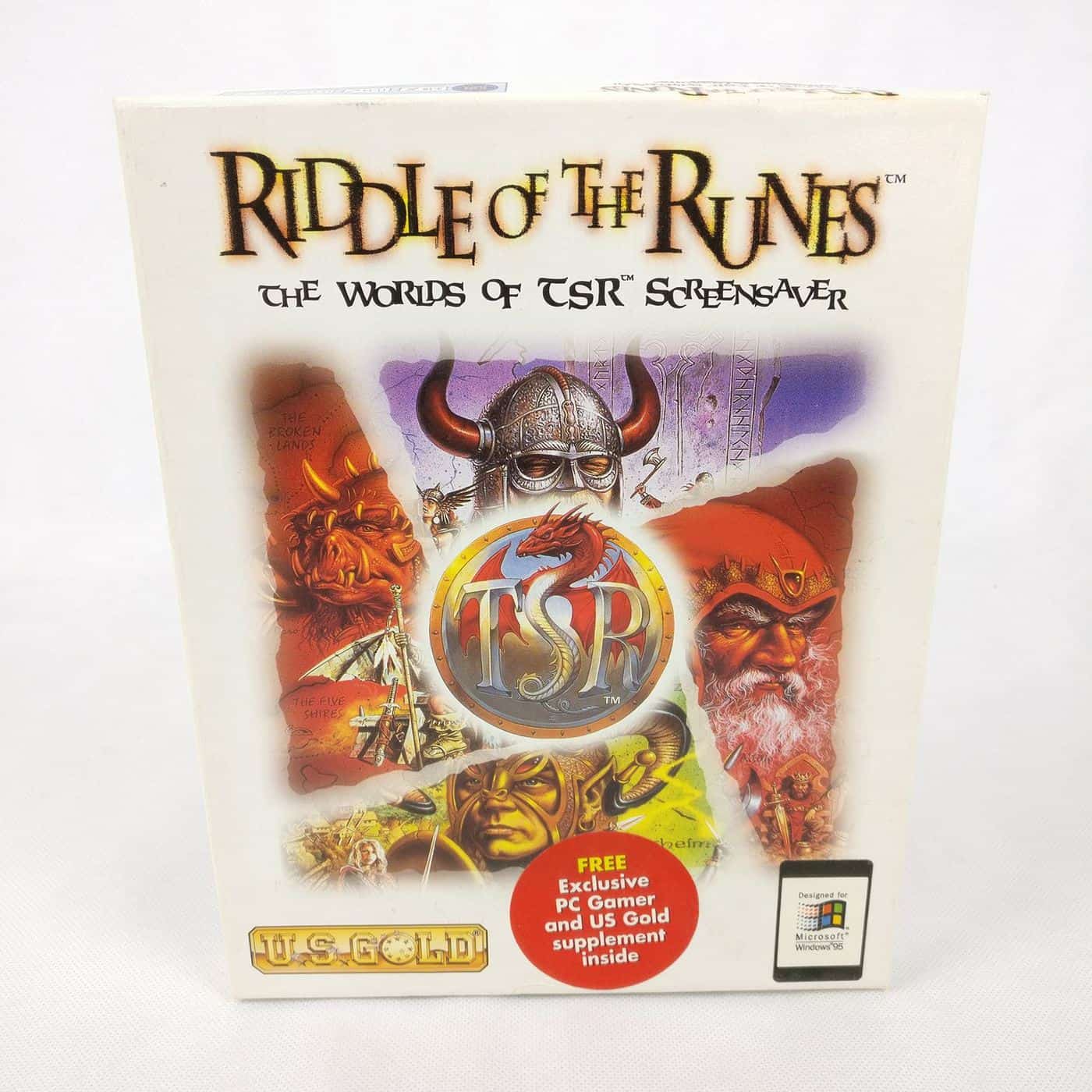 Riddle of the Runes: The World of TSR Screensaver (PC Big Box)