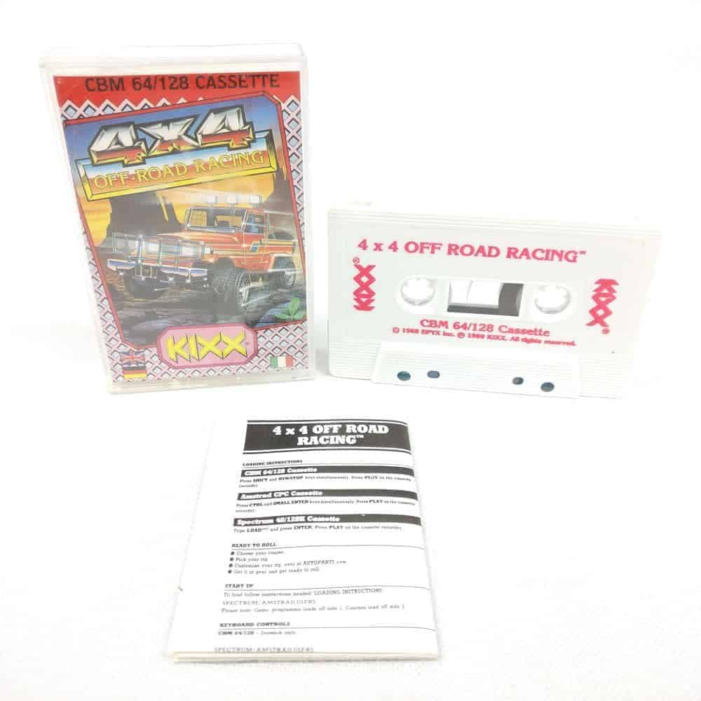4x4 Off-Road Racing (Commodore 64 Cassette)