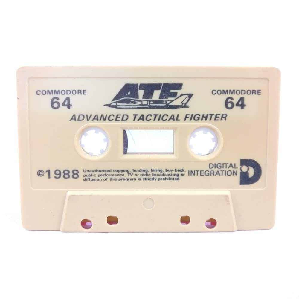 ATF: Advanced Tactical Fighter (Commodore 64 Cassette)