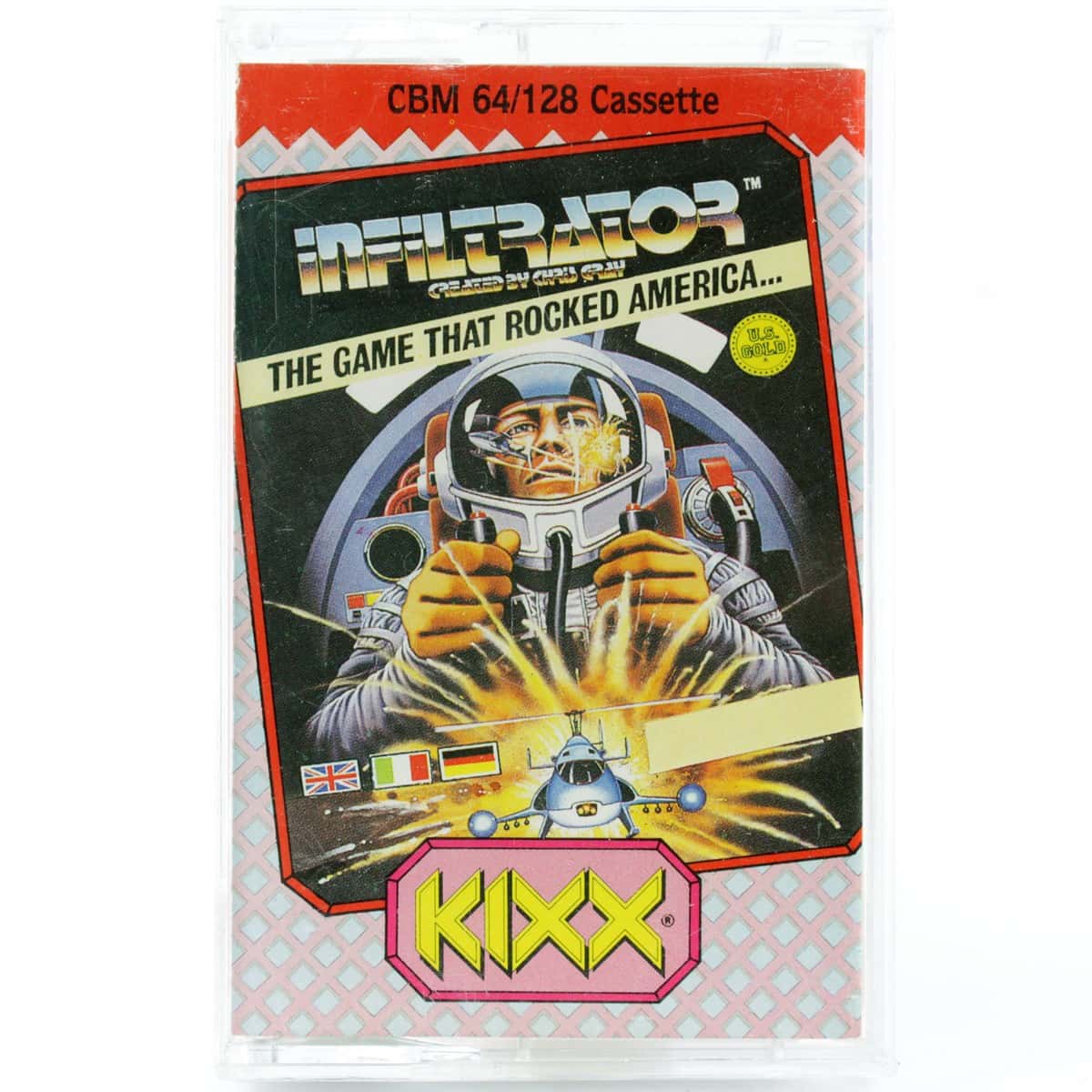 Infiltrator (C64 Cassette - Kixx) - WTS Retro - Køb her