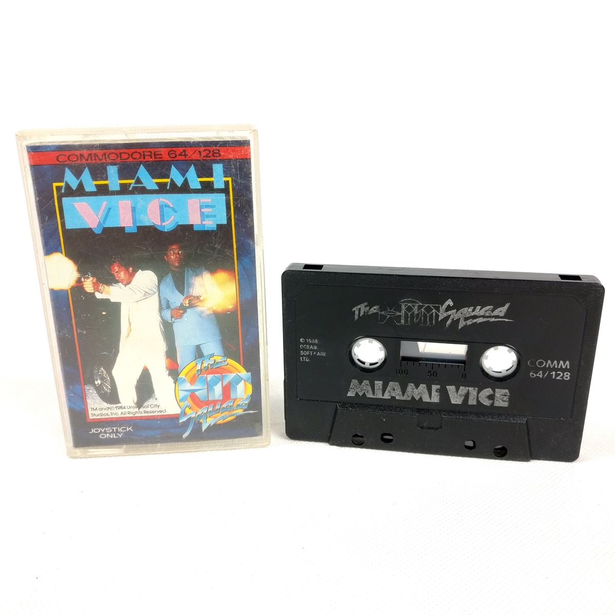 Miami Vice (C64 Cassette - The Hit Squad) - WTS Retro - Køb spillet her