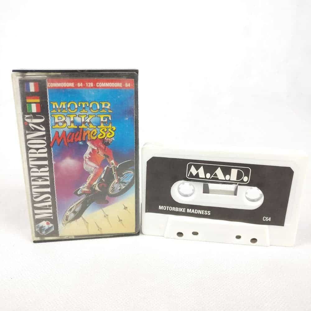Motorbike Madness (Commodore 64 Cassette)