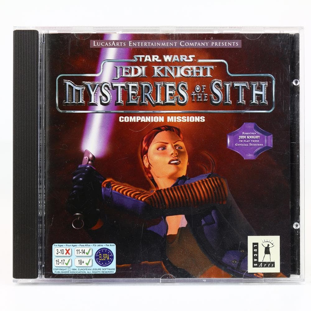 Star Wars Jedi Knight Mysteries Of The Sith