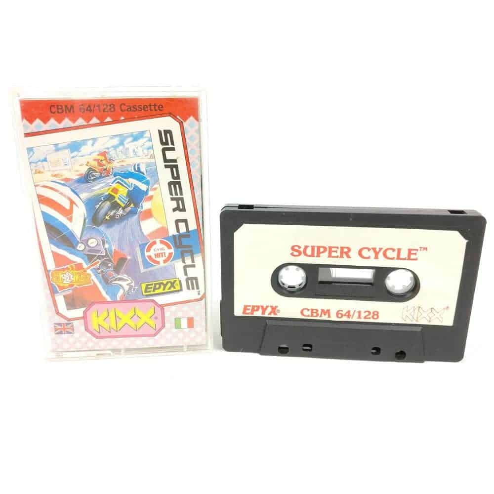 Super Cycle (Commodore 64 Cassette)