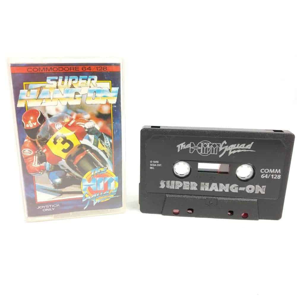 Super Hang-On (Commodore 64 Cassette)