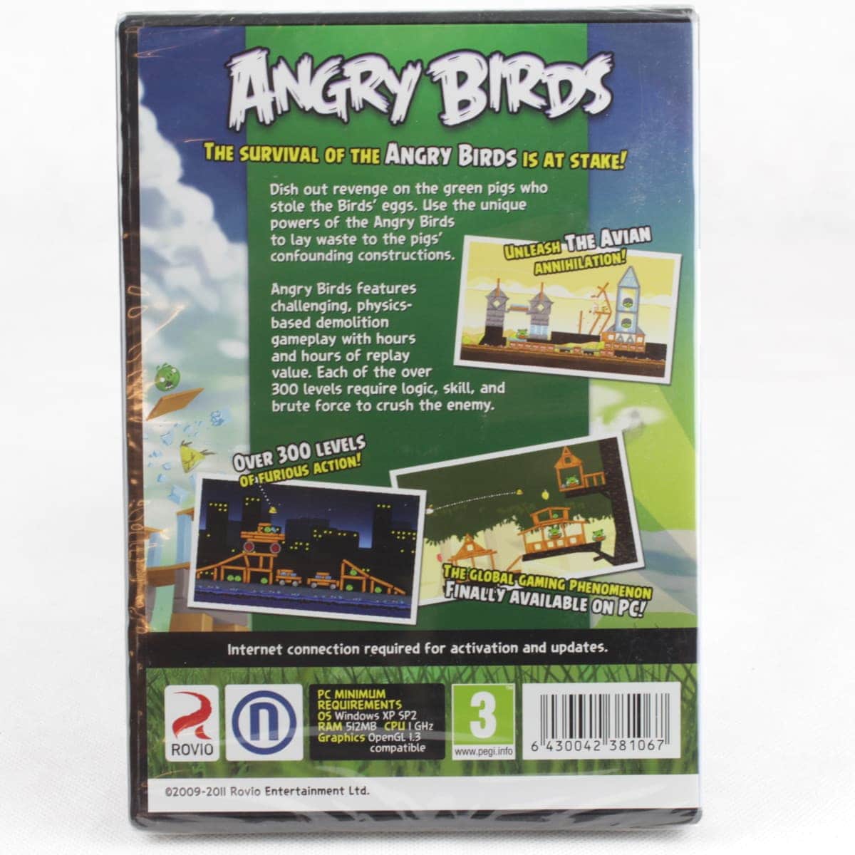 Angry Birds (PC) - Nyt spil - WTS Retro - Køb spillet her!