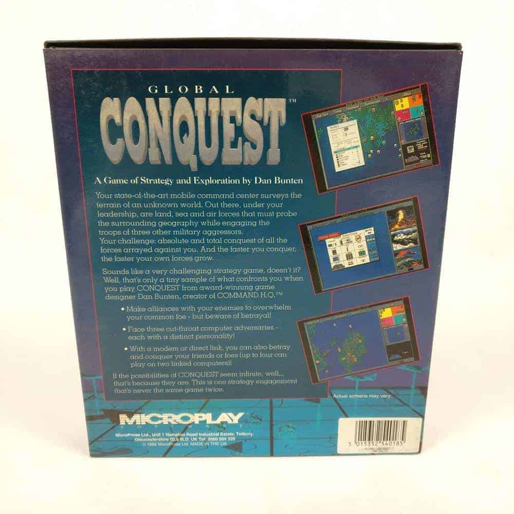 Global Conquest (PC Big Box, 1992, Ozark Softscape)