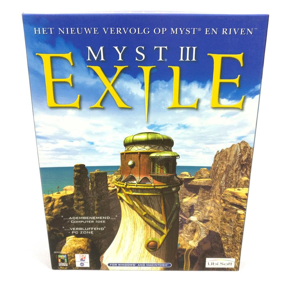 Myst III: Exile (PC Big Box, 2001, Presto Studios, Hollandsk udgave)