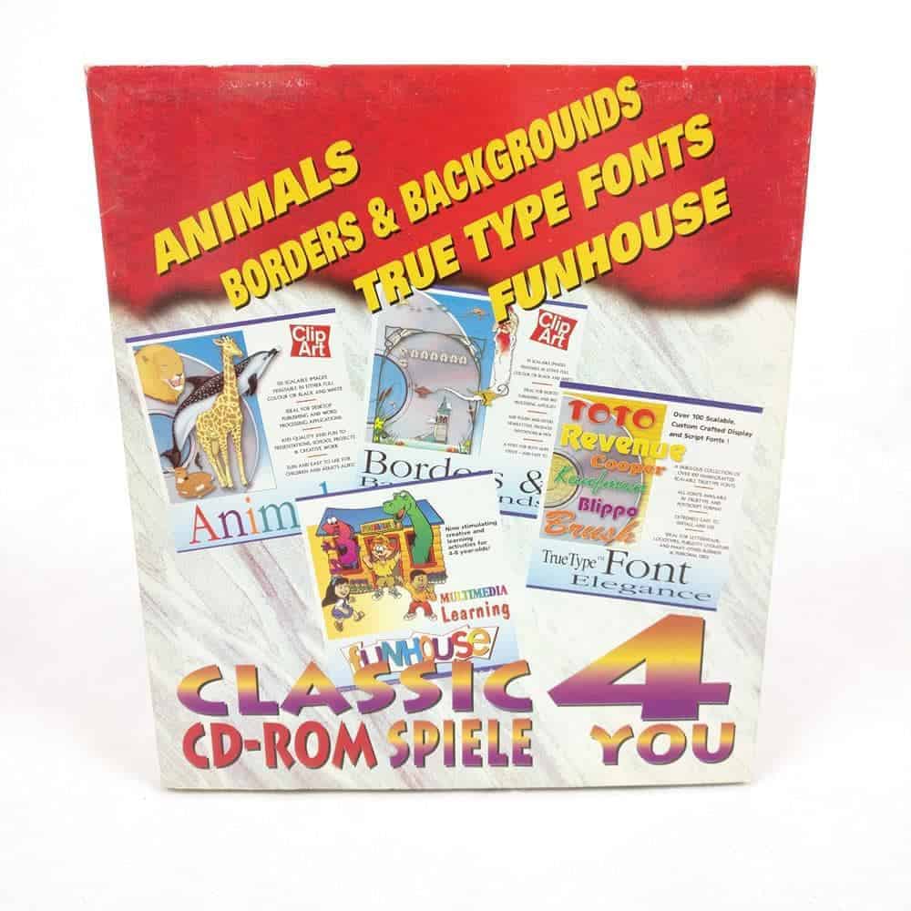 Classic CD-Rom Spiele 4 You - Vol. 19 (PC Big Box, Animals, Funhouse)
