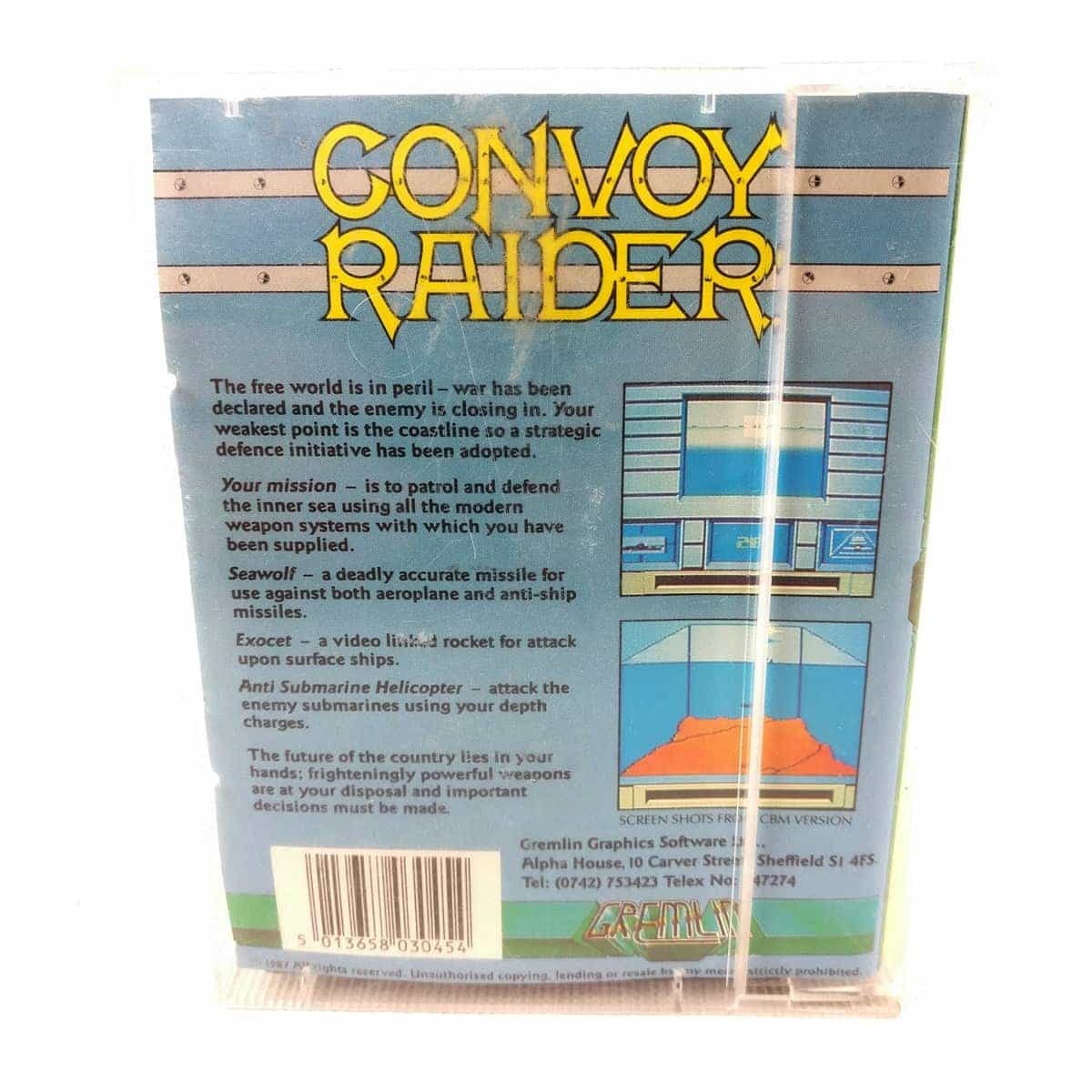 Convoy Raider (Commodore 64 Cassette) - WTS Retro
