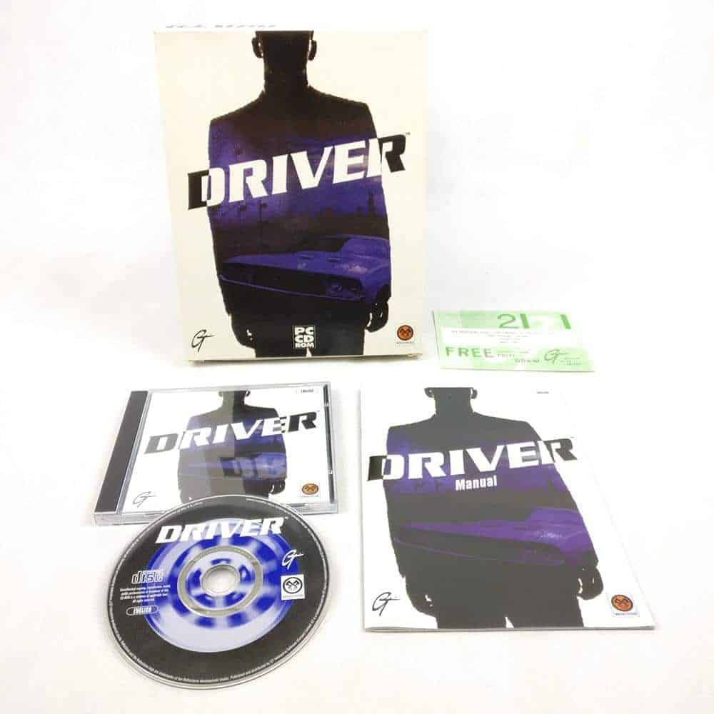 Driver (PC Big Box, 1999, Reflections Interactive)