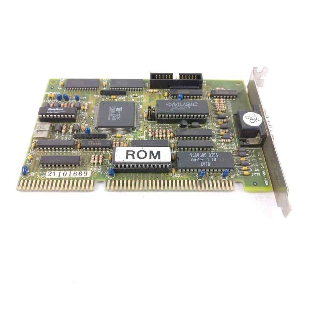 ISA 16 BIT Tseng ET 4000AX - 1MB - HYG-VGA-4200