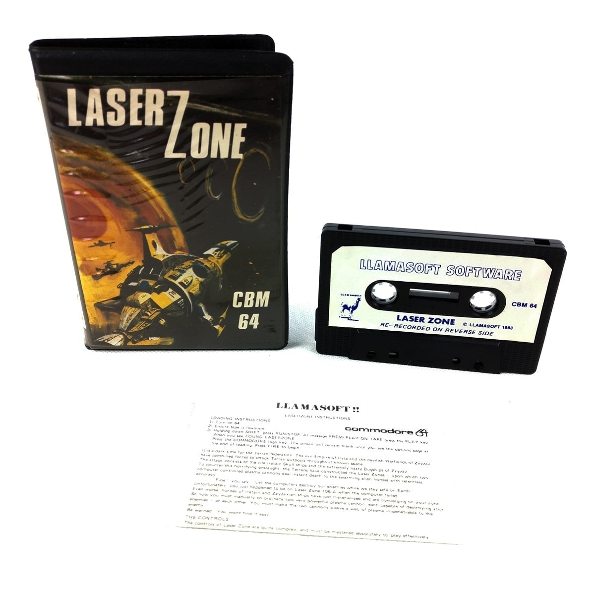 Laser Zone (Commodore 64) - WTS Retro