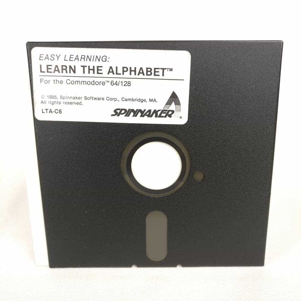 Easy Learning: Learn the Alphabet (Commodore 64 - Disk)