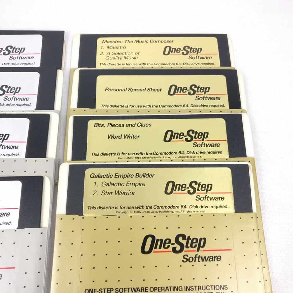 One-Step Software (Commodore 64) African Adventure, Pirate Adventure