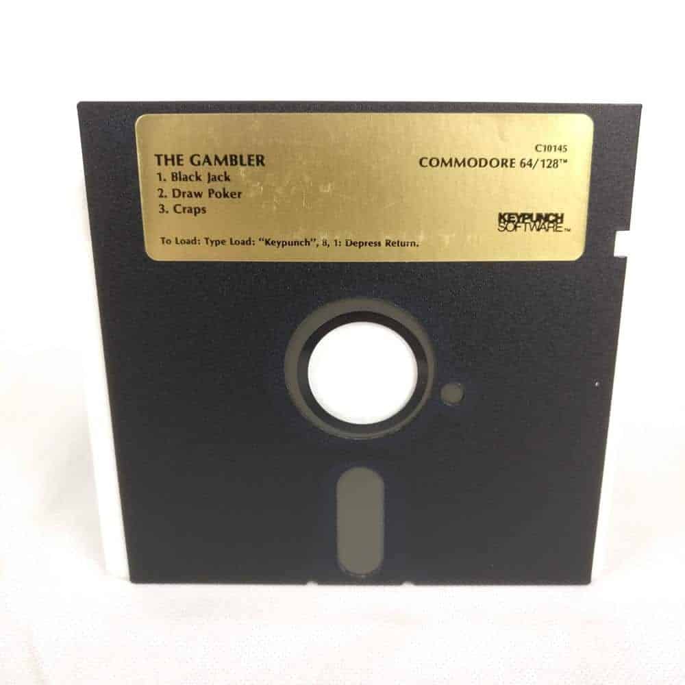 The Gambler - Keypunch Software (Commodore 64 - Disk)
