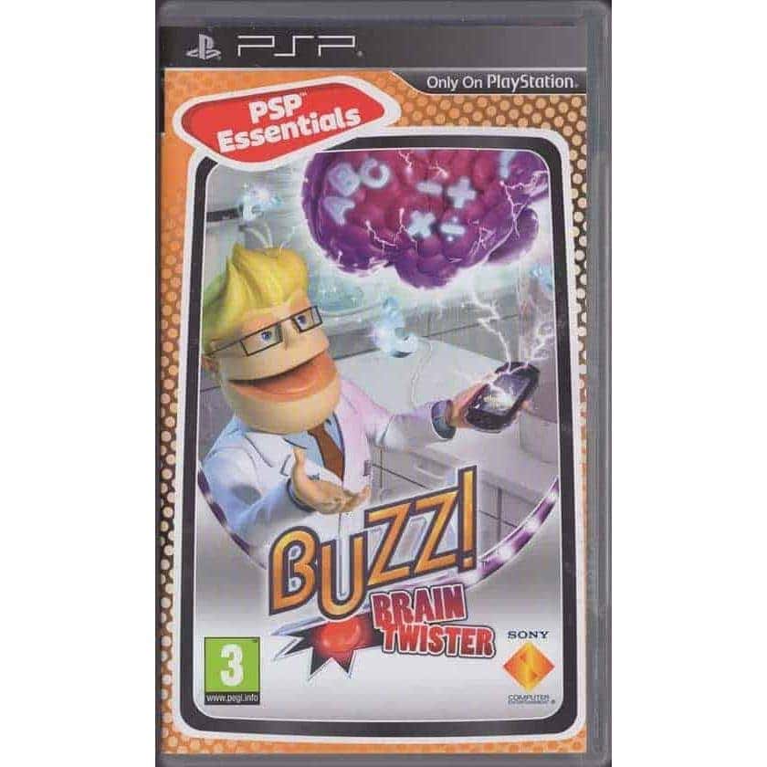 Buzz!: Brain Twister (Sony PSP - Essentials - Hollandsk/Fransk)