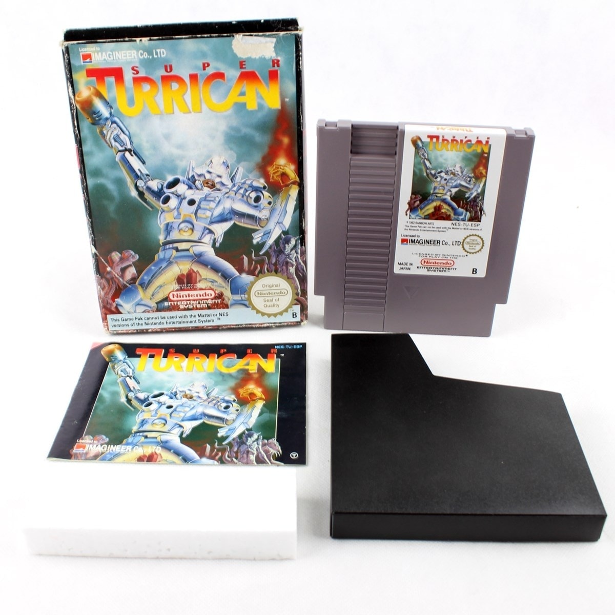 Super Turrican (Nintendo NES, CIB, PAL-B, ESP) - WTS Retro