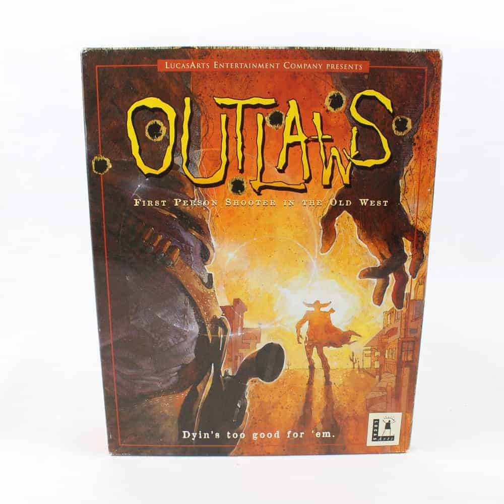Outlaws (PC Big Box, 1997, LucasArts, English)