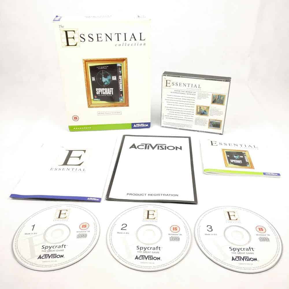 Spycraft: The Great Game (PC Big Box, Essential Collection, Activision)