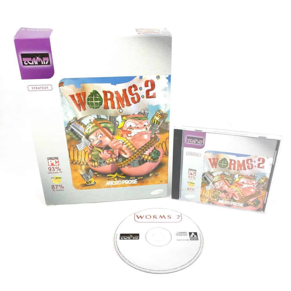 Worms 2 (PC Big Box, CD-Rom, 1997, Team17)