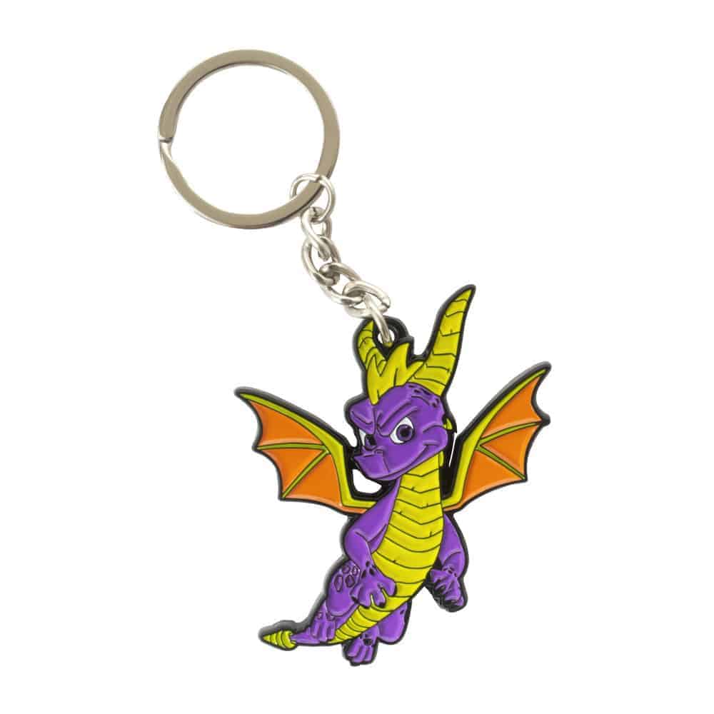 Spyro the Dragon Metal Keyring - Officielt Spyro Merchandise