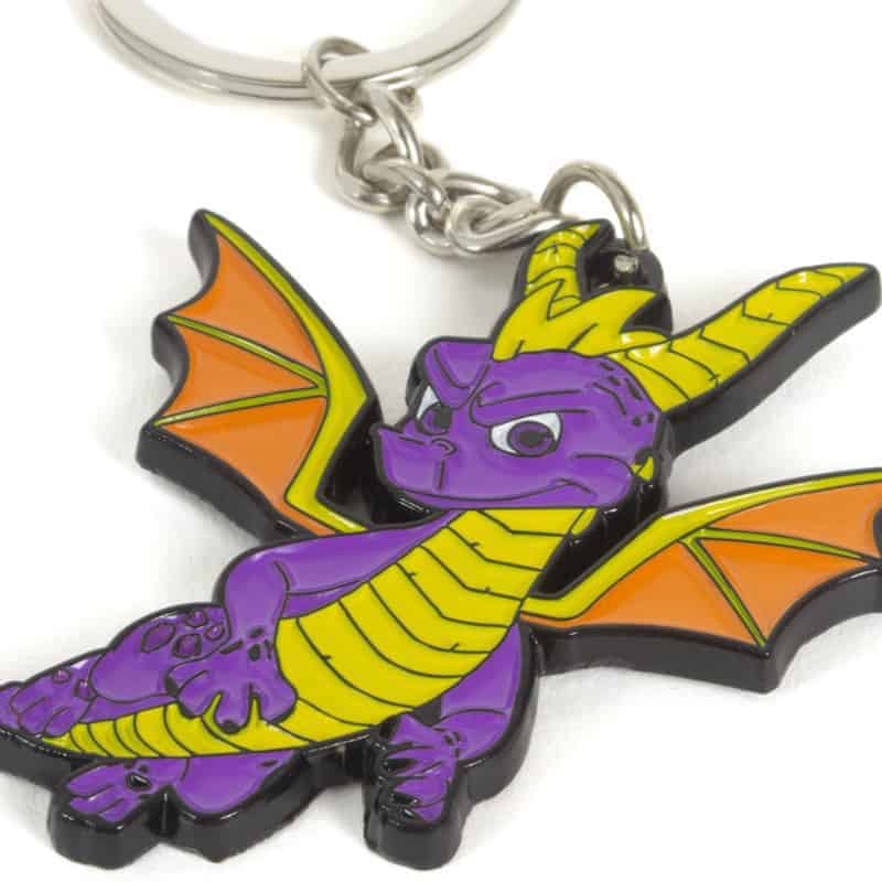 Spyro the Dragon Metal Keyring - Officielt Spyro Merchandise