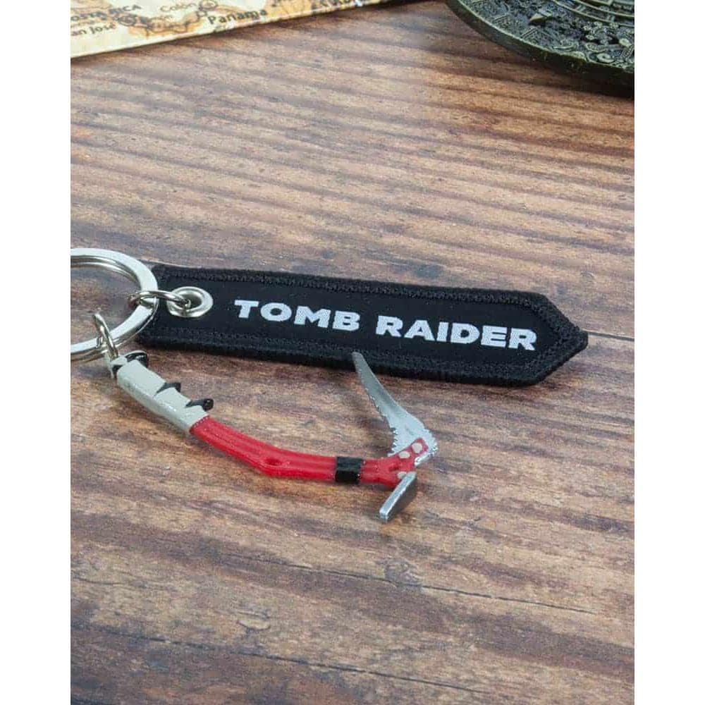 Shadow of the Tomb Raider 3D Pickaxe Keyring / Keychain - Officielt