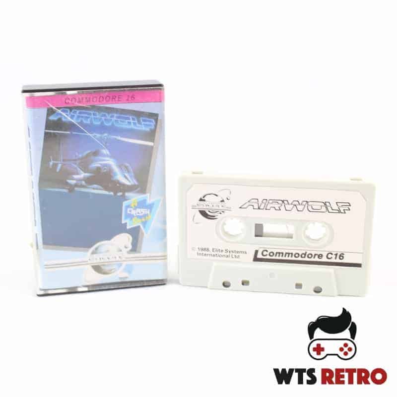 Airwolf (Commodore 16 - Cassette)