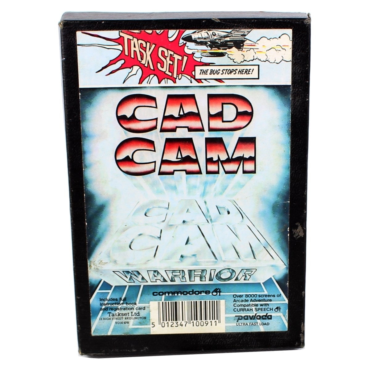 Cad Cam Warrior (Commodore 64) - WTS Retro