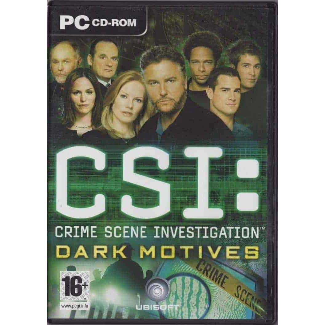 CSI: Crime Scene Investigation - Dark Motives (PC) - WTS Retro