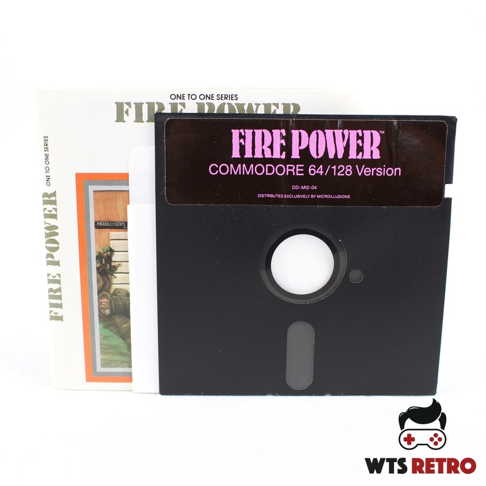 Fire Power (C64 - Disk) inkl. omslag