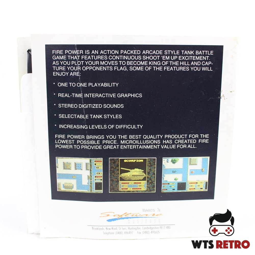 Fire Power (C64 - Disk) inkl. omslag